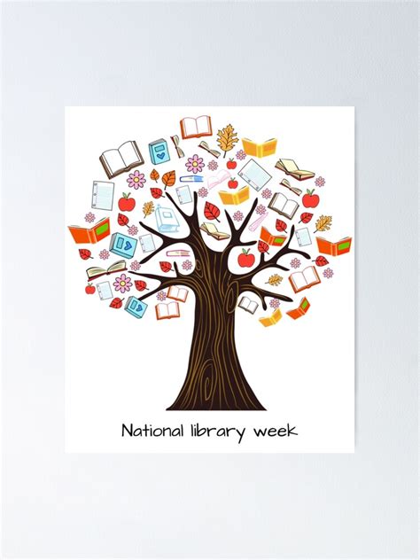 National Library Week Premium Premium Poster For Sale By