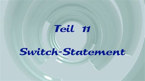 Objective C Für Einsteiger 11 Switch Statement Xcode Iphone Ipad Objective C Youtube