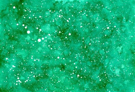 추상 수채화 텍스처 배경 판타지 녹색 밤 하늘 과 별 손으로 그린 그림 은하 회화 우주 질감 점성술 테마 아름답고 낭만적 인 공간 색상 스플래시 녹색에 대한 스톡 사진 및