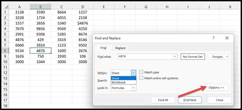 How To Use Find And Replace Option In Excel More