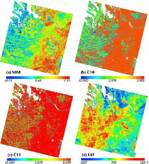 Figure 1 From Land Surface Temperature Retrieval From Landsat 8 Data With The Generalized Split