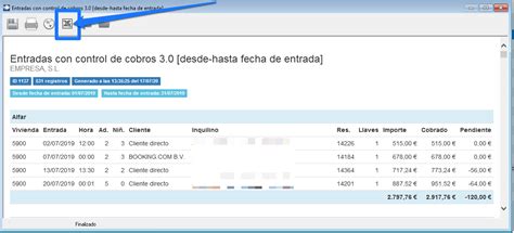 Informes En Formato Excel [turigest]