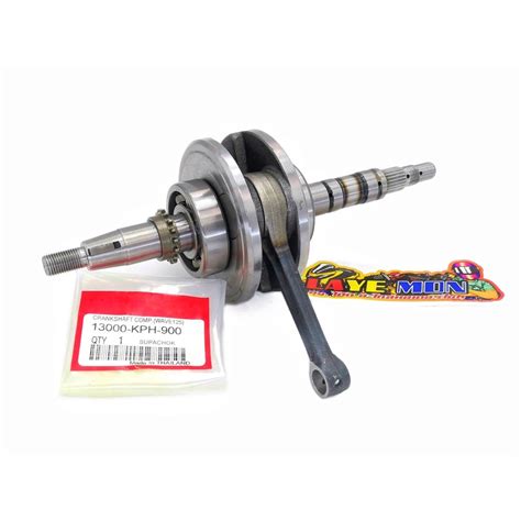 Sale ข้อเหวี่ยง เพลาข้อเหวี่ยง ก้านสูบ ตับเป็ด Honda เวฟ125s เวฟ125r เวฟ125x เวฟ125 ไฟเลี้ยวบัง