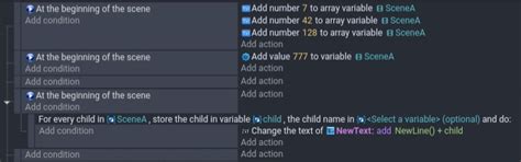 How To Use Arrays In Making Extensions How Do I GDevelop Forum