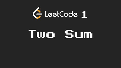 Resolvendo Leetcode Two Sum Youtube