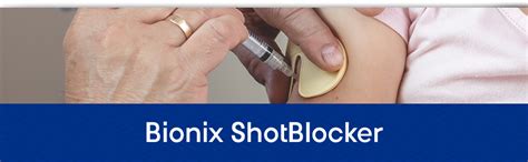 Bionix Shotblocker Eases Discomfort From Immunizations And Injections Great Alternative To