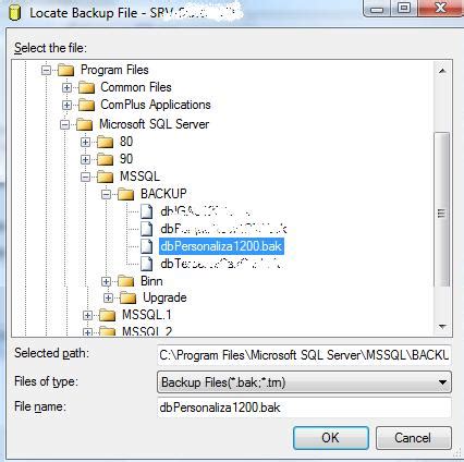An Lisis Y Programaci N Sql Server Restaurar Una Base De Datos A Partir De Una Copia De Seguridad
