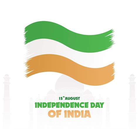 С днем независимости индии вектор Премиум векторы