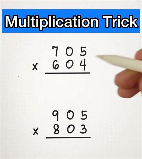 Fast Multiplication Tricks Of Any Numbers In Hindi Multiplication Shortcut Tricks Artofit