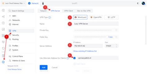 How To Configure And Use Unifi Vpn Server — Lazyadmin