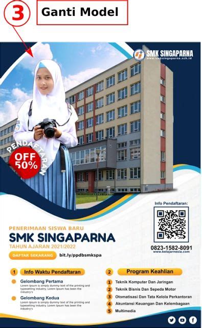 Detail Contoh Brosur Penerimaan Siswa Baru Koleksi Nomer