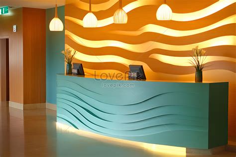현대적인 호텔 로비 디자인 사진 무료 다운로드 Lovepik