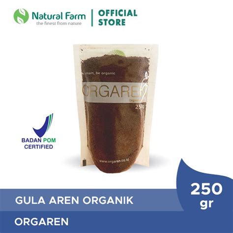 Jual Orgaren Gula Aren Organik 250gr Shopee Indonesia