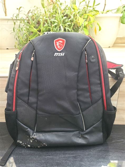 Tas Laptop Msi Backpack Fesyen Pria Tas Dompet Ransel Di Carousell