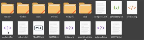 Drupal 10 Directory Structure