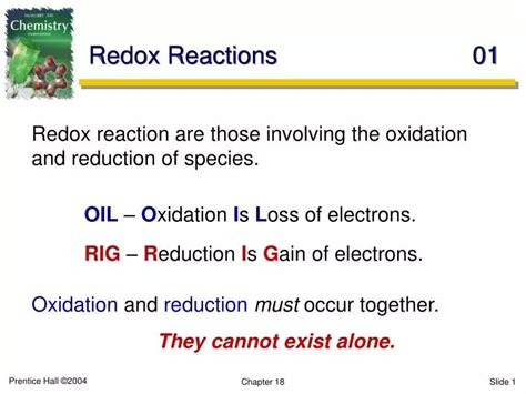Ppt Redox Reactions Powerpoint Presentation Free Download Id