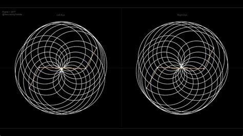 4k ~ Watch This Spirograph In 3d With Naked Eyes Without Any Glasses ~ Cross Eye 3d Youtube