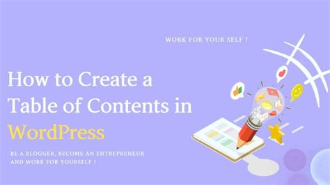 How To Create A Table Of Contents In Wordpress Mssaro