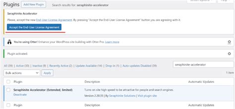 Setting Plugin Seraphinite Accelerator Wordpress Knowledge Base