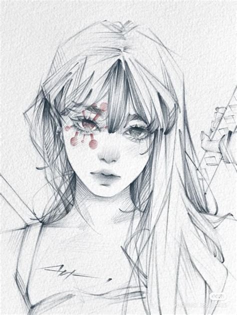 Art에 있는 핀 초상화 그리기 인물 드로잉 초상화 그림