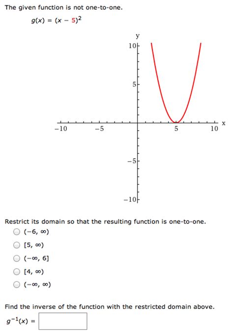 solved the given function is not one to one g x x
