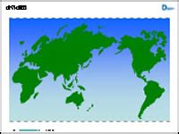 世界地図1パワーポイント フリー素材無料素材のDigipot
