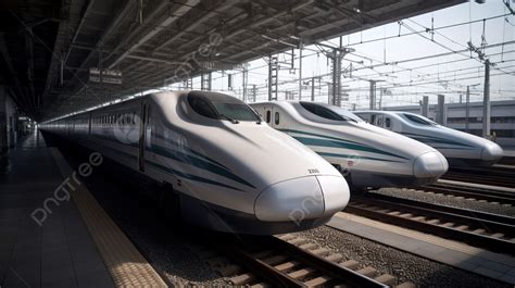 일련의 고속 열차가 기차역에 앉아 있다 신칸센 코마치와 하야부사와 호쿠리쿠 신칸센 아사마의 연결 고화질 사진 사진 기차 배경 일러스트 및 사진 무료 다운로드 Pngtree