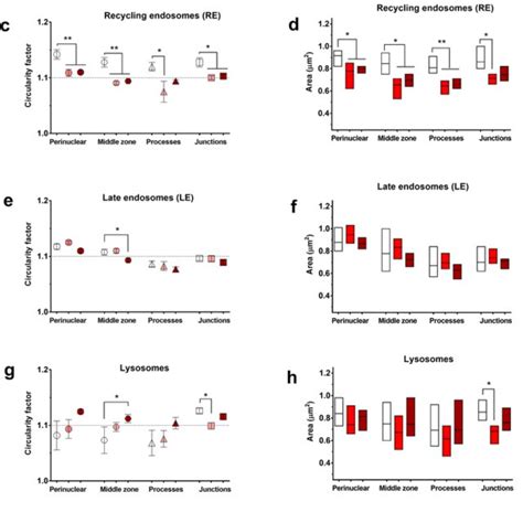 Morphological Alterations Of The Vesicles Shape And Area The Download Scientific Diagram