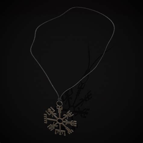 Medieval Viking Compass Necklace 3d Model By Get Dead Entertainment