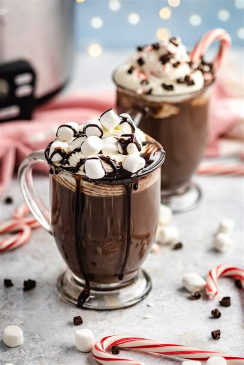 Slow Cooker Hot Chocolate Host The Toast
