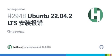 Ubuntu 22042 Lts 安装报错 · Issue 2948 · Labringsealos · Github