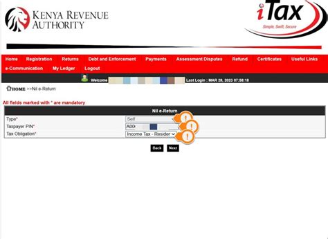 ITax How To File Nil Returns On The KRA Portal Dignited