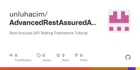 Github Unluhacimadvancedrestassuredapiframework Rest Assured Api