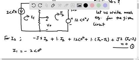 solved using loop analysis find 𝐈o in the network in fig p 8 72