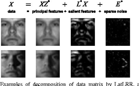 Figure 1 From Integrated Low Rank Based Discriminative Feature Learning