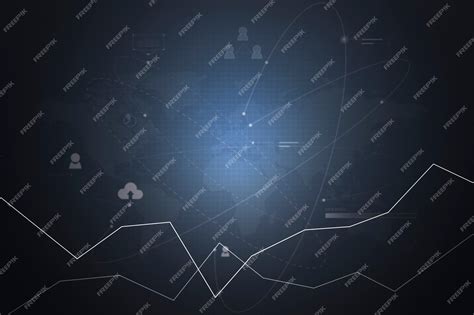 그래프를 이용한 비즈니스 성과 관련 디지털 프레젠테이션 무료 사진