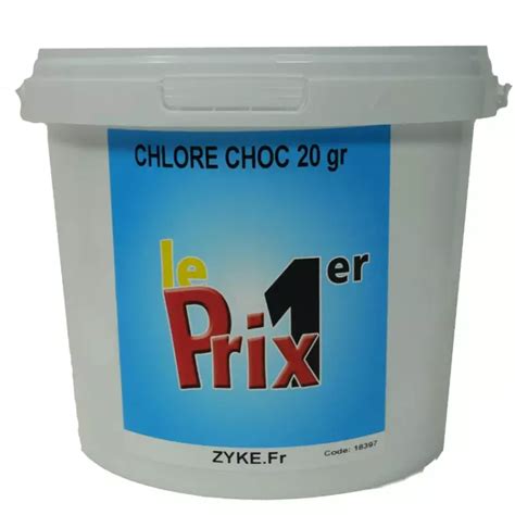 Chlore Choc 20gr 4kg