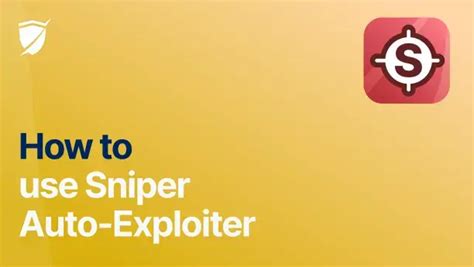 Sniper Automatic Vulnerability Exploitation Tool Demo Inside Pentest