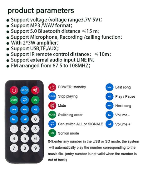 Dc V Wireless Bluetooth Diy Mp Decoder Board W Amplifier Handsfree Music Player Car Fm Radio