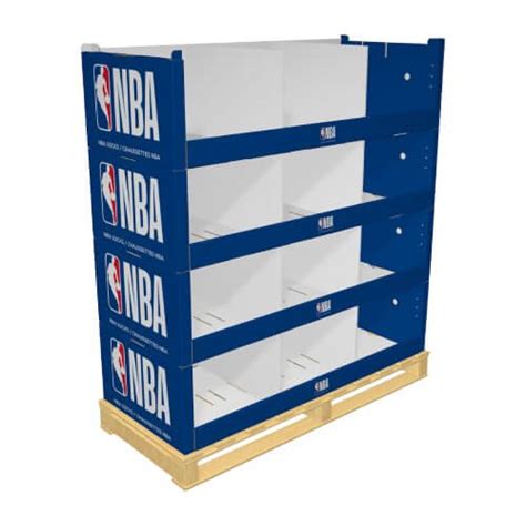 Pallet Retail Displays Corrugated Boxes Royal Containers
