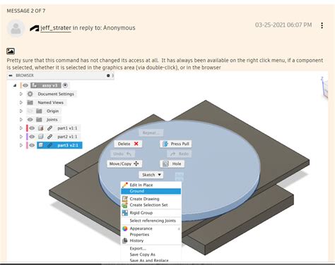 Solved Component To Ground Plane 240928 Autodesk Community