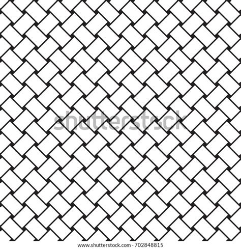 Seamless Vector Weave Pattern Stock Vector Royalty Free 702848815 Shutterstock