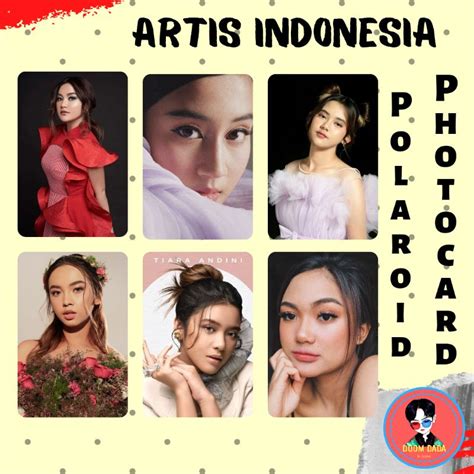 Jual Isi Pcs Paket Polaroid Photocard Artis Indonesia Tiara Andini