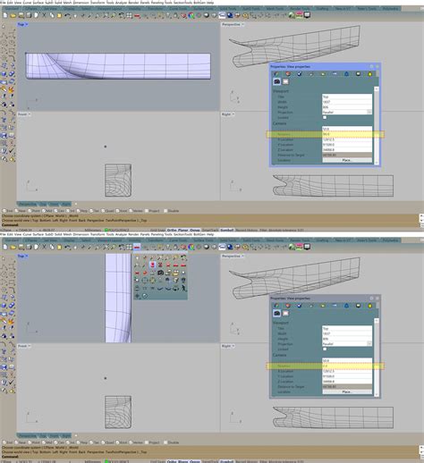 Rotate Top View Around Z Axis Permanently Rhino For Windows Mcneel