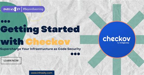Getting Started With Checkov For Your Infrastructure As Code Security