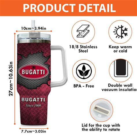 Bugatti Stanley Tumbler 40oz Limited Version We Sell Presents You