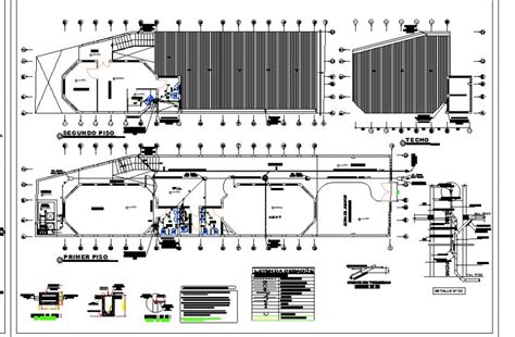 Floor Plan Of Building Detail 2d View Cad Structural Block Layout File In Dwg Format