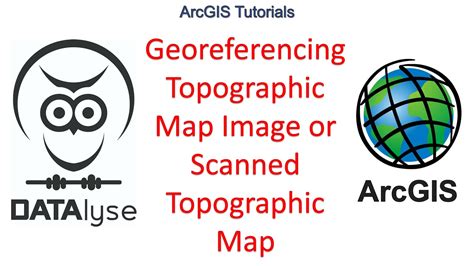 Georeferencing Topographic Map Image Or Scanned Topographic Map Using