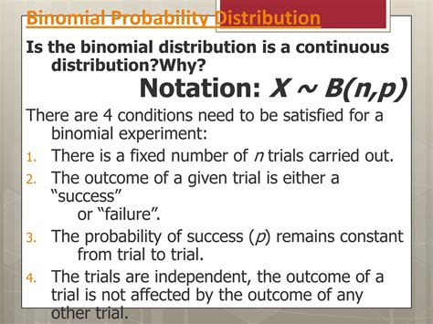 Normal Distribution Binomial Distribution Poisson Distribution Pptx