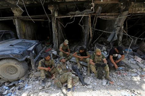 Iraqi Prime Minister Arrives In Mosul To Declare Victory Over Isis